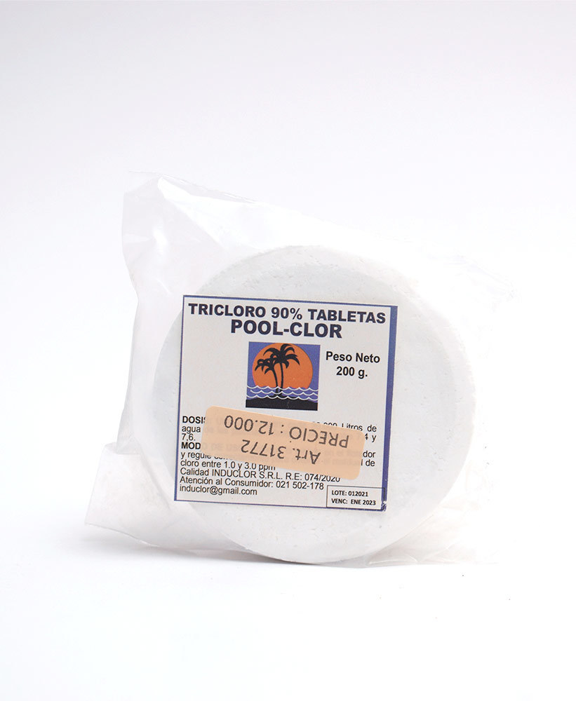 Cloro Pastilla Pool Clor 200gr - Casa Austria
